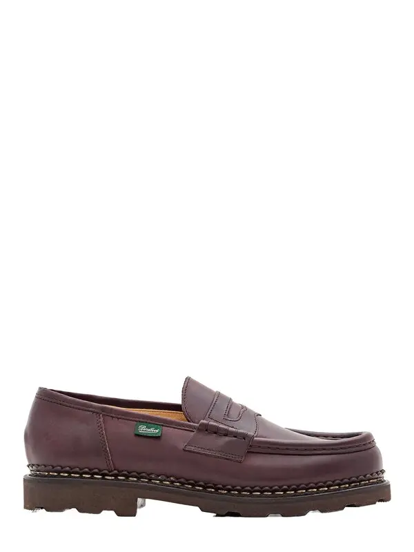 Paraboot Reims Lisse Moc Toe Loafers - Marrone