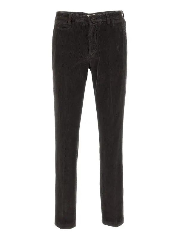 BRIGLIA 1949 Pantaloni In Velluto A Coste - Marrone