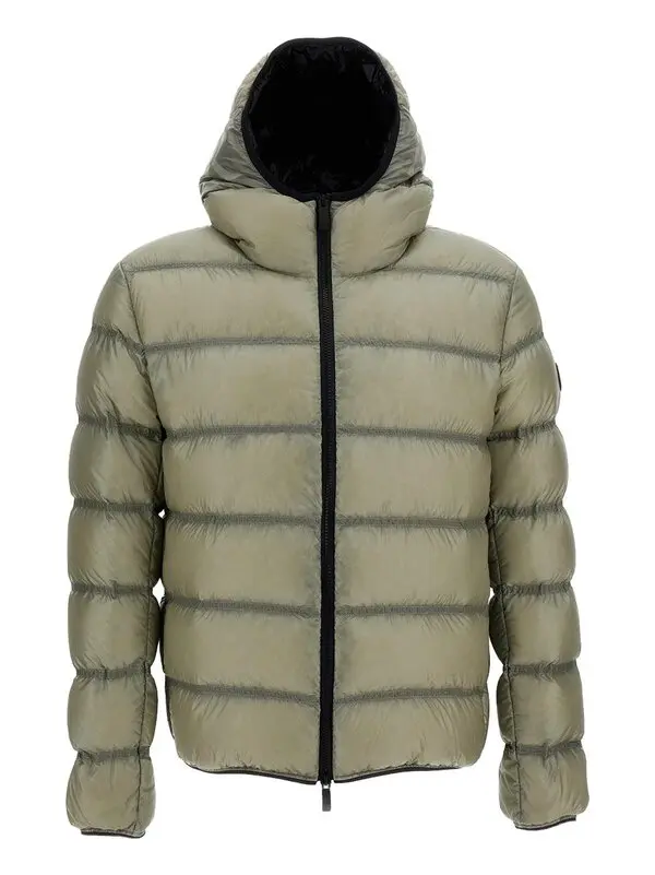 Moncler Guadiana Hooded Down Jacket - Beige