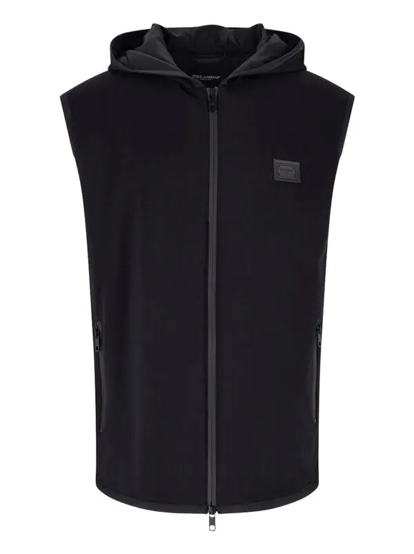 Dolce & Gabbana Logo Gilet - Black