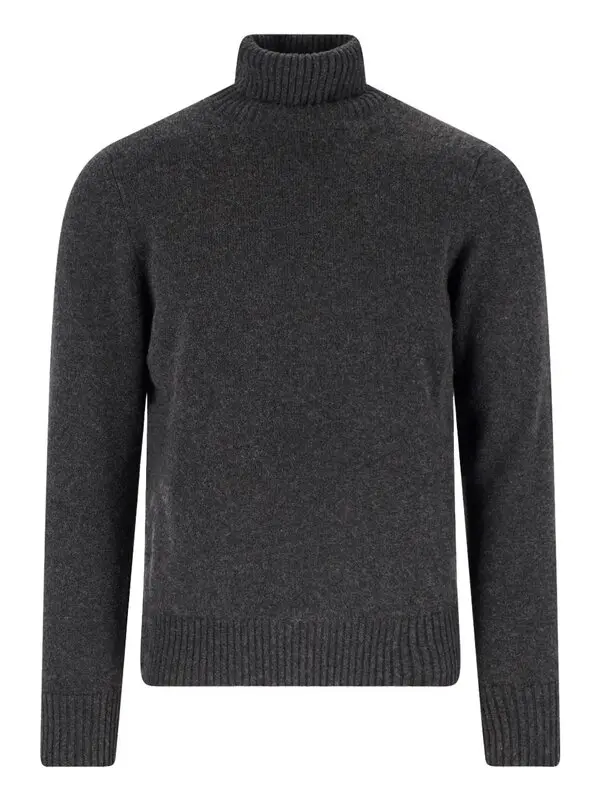 DRUMOHR High-neck Cashmere Sweater - Gray