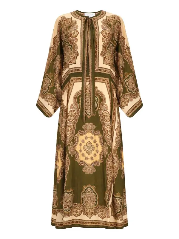 Zimmermann Mahon Tunic Midi Dress - Multicolour