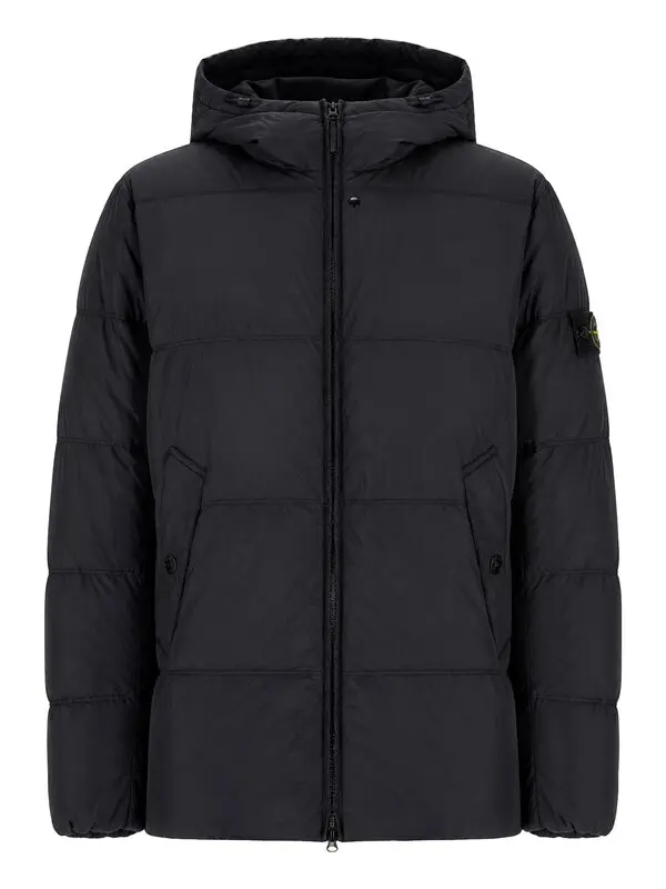 Stone Island Crinkle Reps Piumino Jacket - Blue
