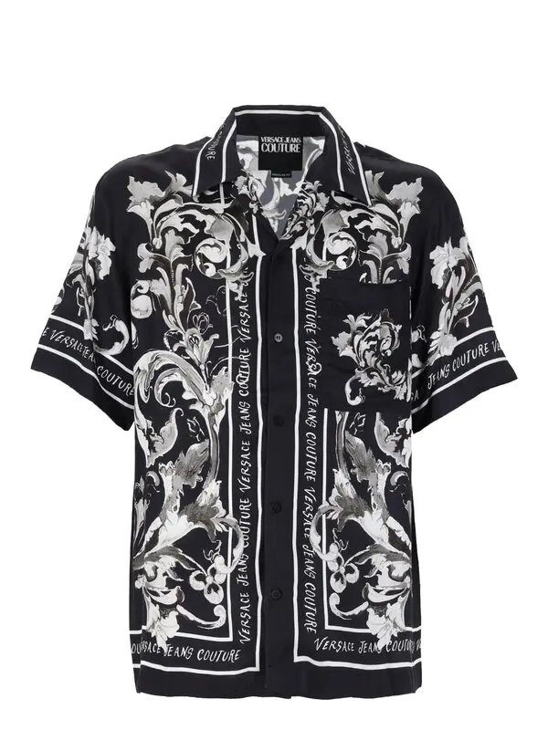 Versace Printed Shirt - Black