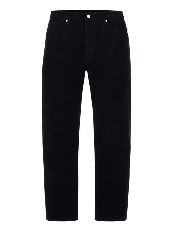 FRAME Pantalone Modern Straight Corduroy - Blue