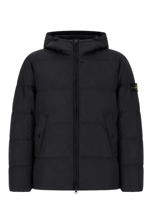 Stone Island Piumino Crinkle Reps Jacket - Black