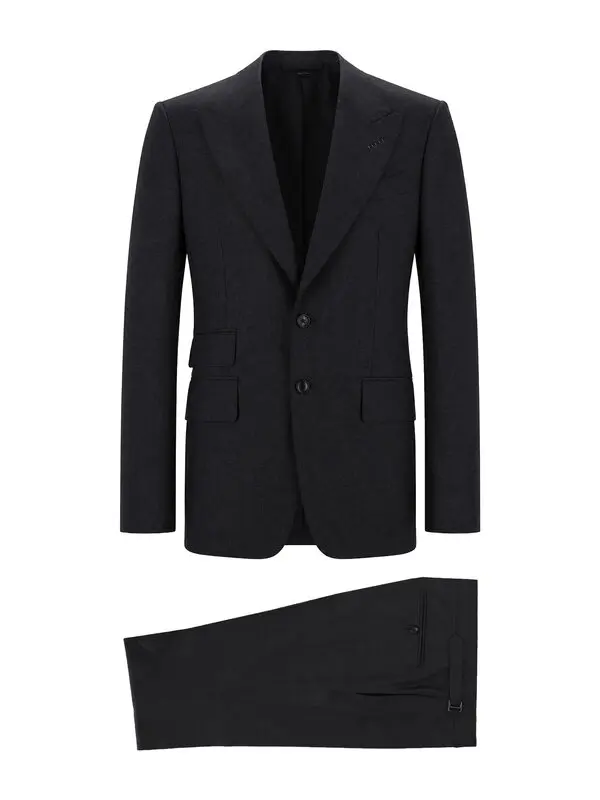 TOM FORD Shelton Grisaglia Suit - Blue