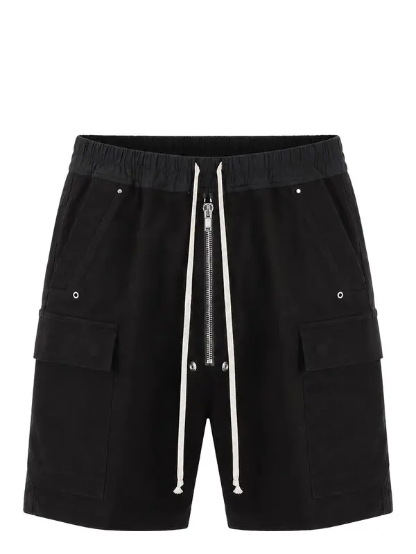 Rick Owens Cargo Shorts - Black