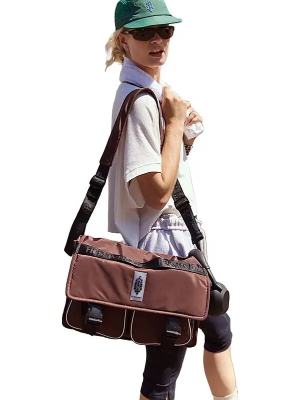 Free People In Motion Messenger Bag - Cocoa