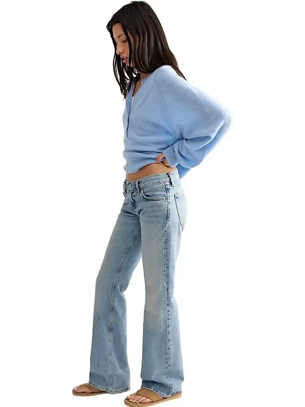 AGOLDE Low Rise Bootcut Jeans - Byway