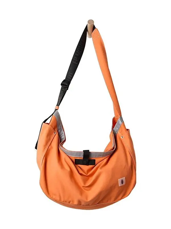 Free People Cotton Shoulder Bag With Reflective Trim - Summer Melon