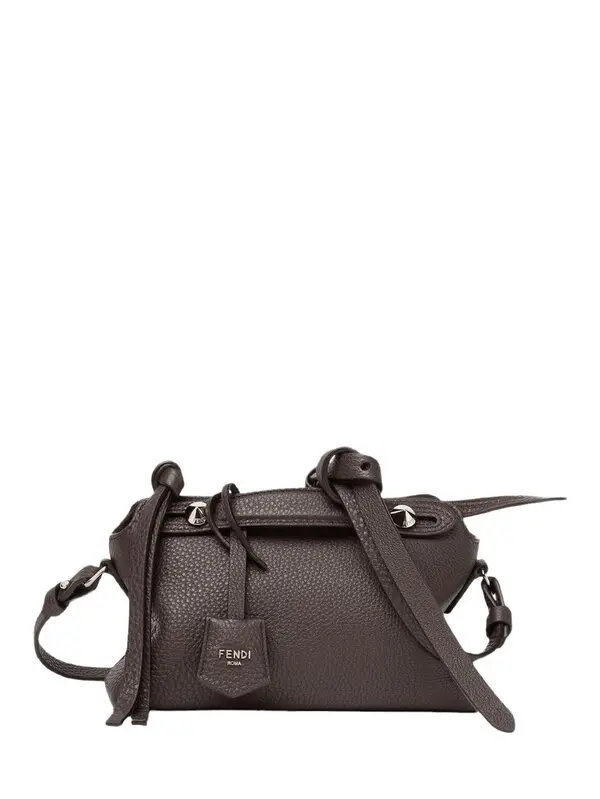 Fendi By The Way Mini Leather Handbag - Brown