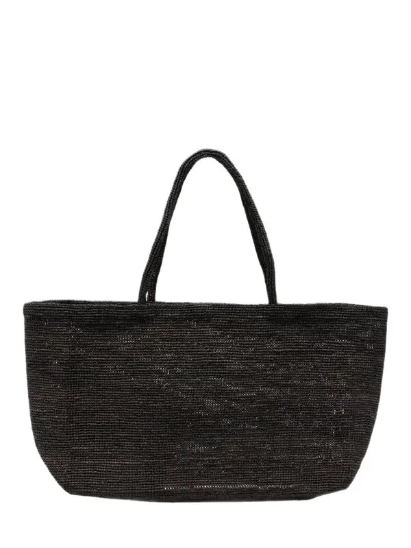 SOPHIE DIGARD Rafia Tote Bag - Grey