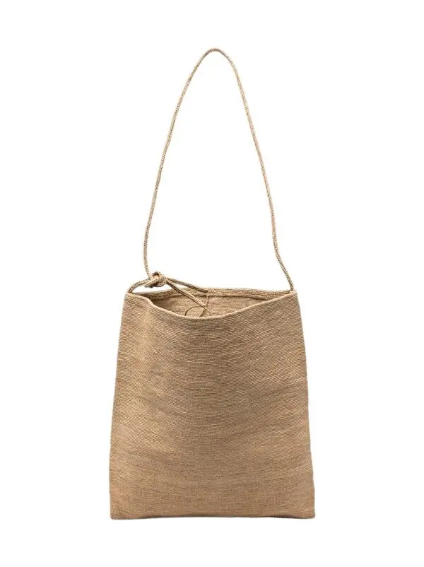 SOPHIE DIGARD Rafia Shoulder Bag - Beige