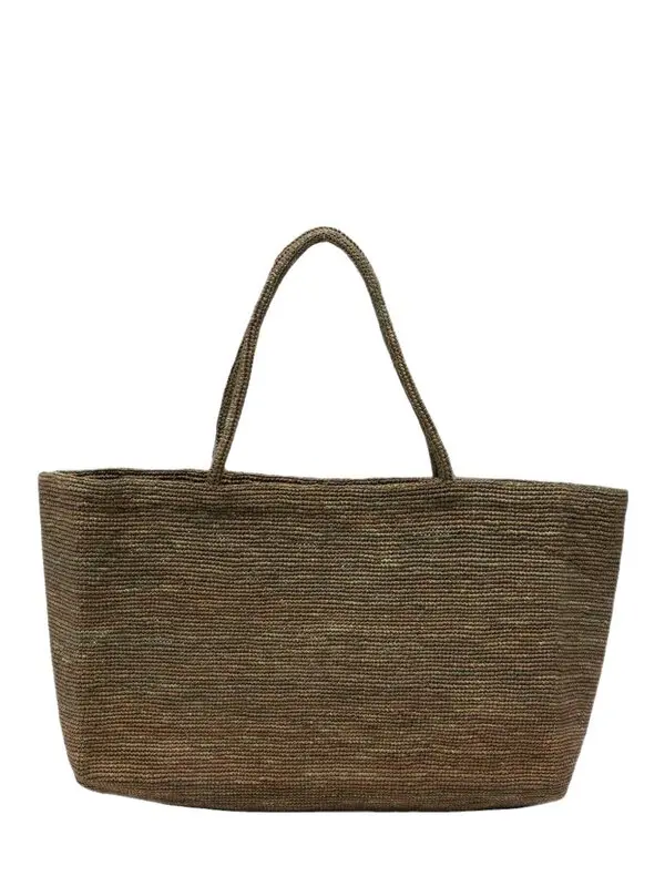 SOPHIE DIGARD Rafia Tote Bag - Green