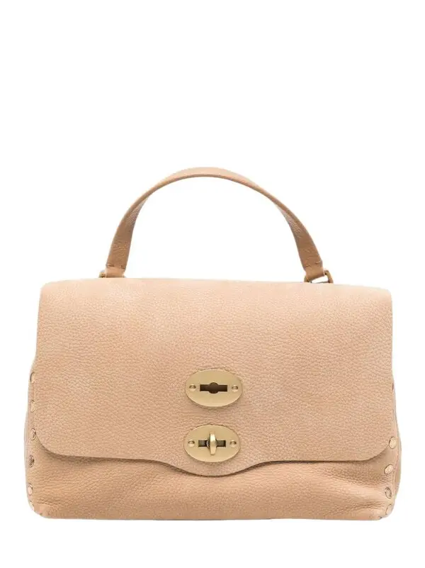 ZANELLATO Postina Jones Small Leather Handbag - Beige