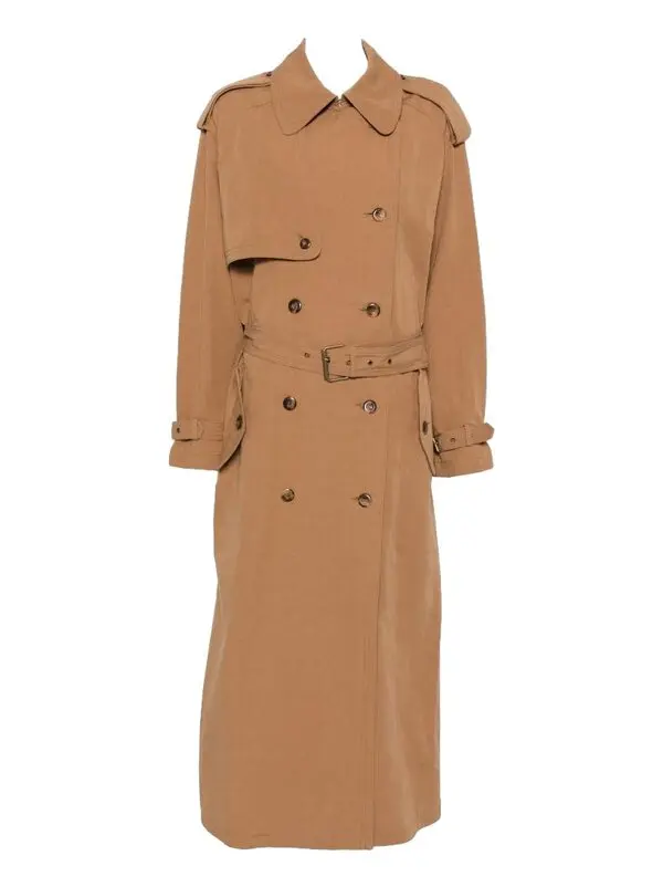 Isabel Marant Étoile Violette Cotton Trench Coat - Beige