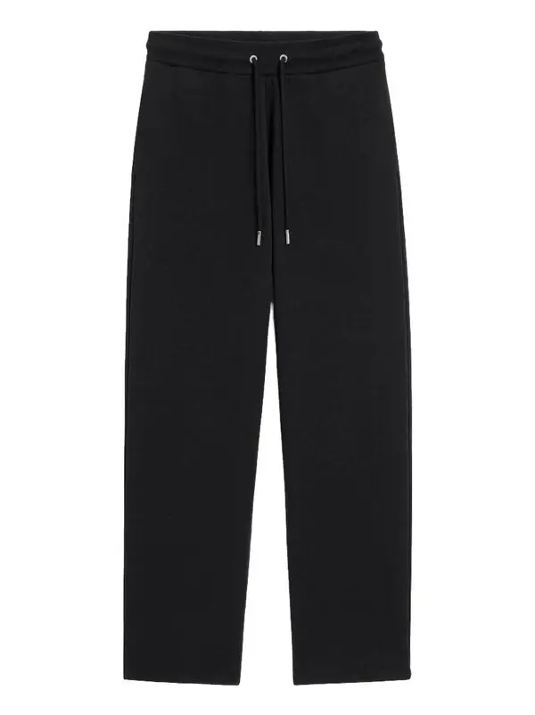 AMI Paris De Coeur Cotton Sweatpants - Black
