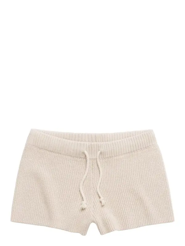 ROXY X MADHAPPY Rib Mini Short - Birch