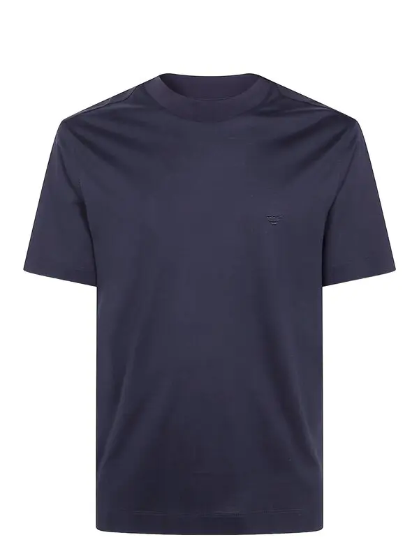 Emporio Armani T-shirt Classic Round Neck "em006779.af28078 Uc001 - Black