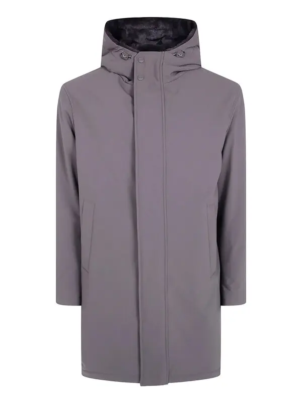 Herno Hooded Parka Jacket - Brown