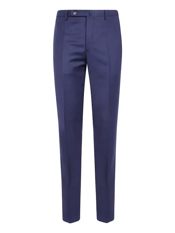Incotex Pants Regular Fit "classic Regular Chino - Blue