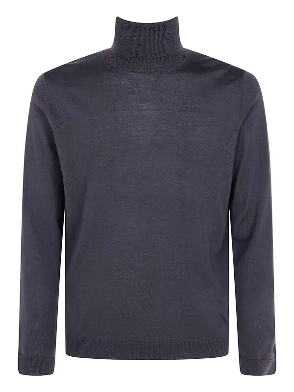 NUUR Wool Turtleneck Sweater - Brown