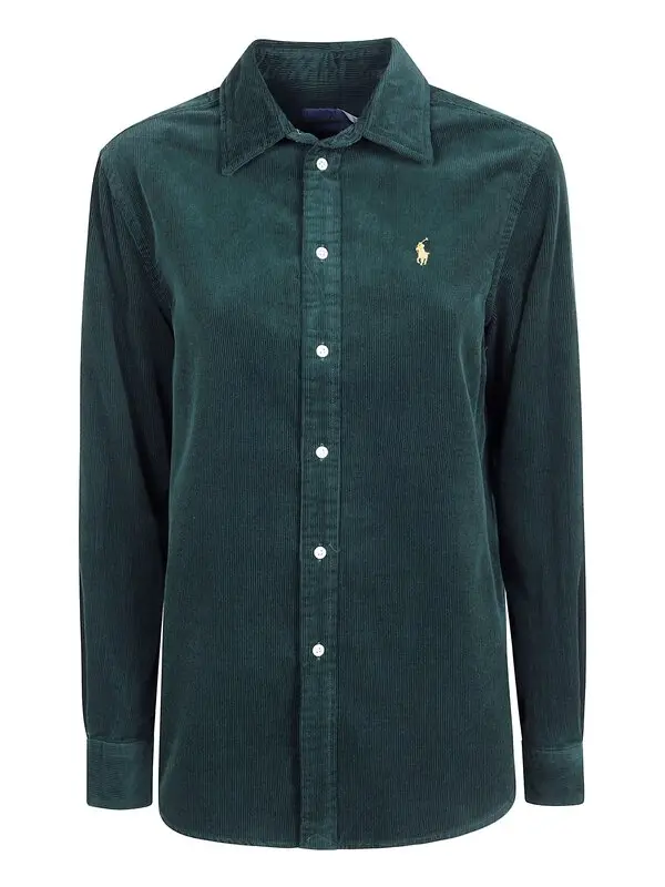 Polo Ralph Lauren Corduroy Button-down Shirt - Green