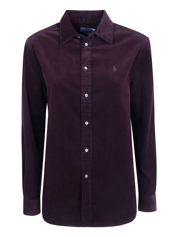 Polo Ralph Lauren Corduroy Button-down Shirt - Red