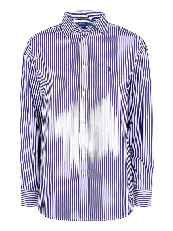 Polo Ralph Lauren Striped Cotton Shirt - Pink