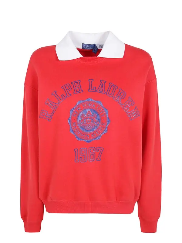 Polo Ralph Lauren Fleece Sweatshirt - Red