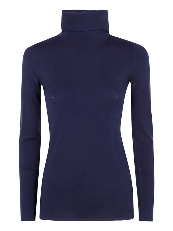 BASE Turtleneck Sweater - Blue