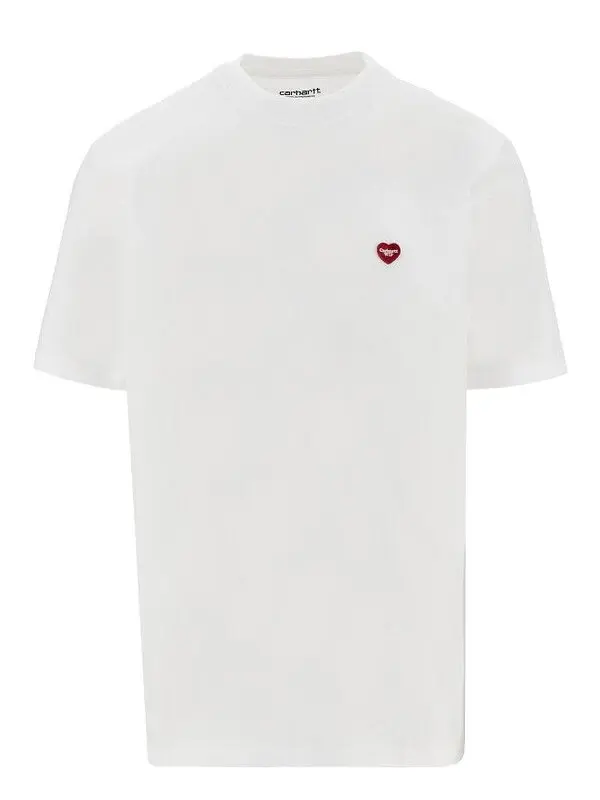 Carhartt Work In Progress Mall Heart' Cotton T-hirt - White