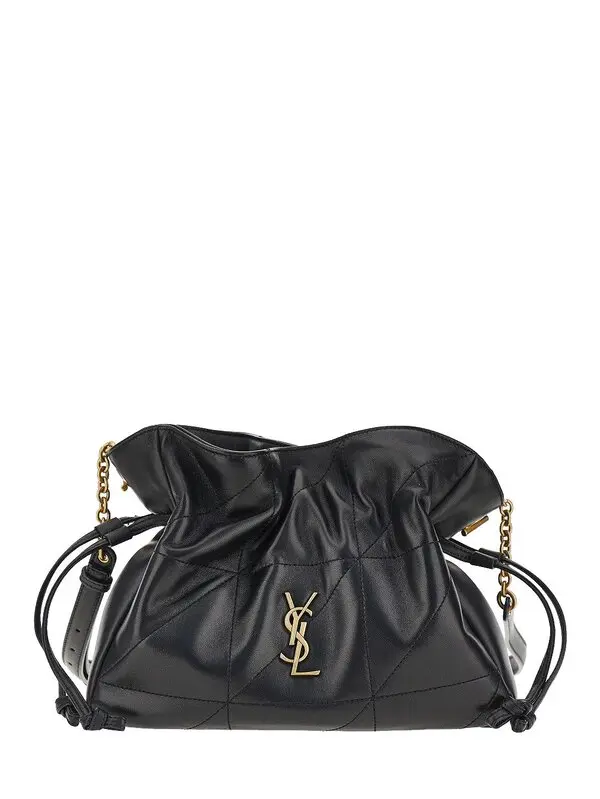 Saint Laurent Jamie Leather Bag - Black