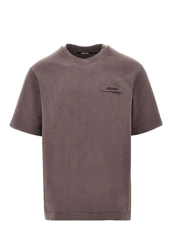Jacquemus Gros Grain' T-shirt - Brown