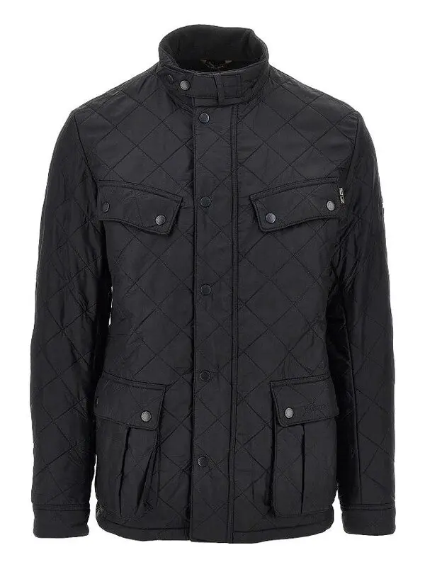 BARBOUR INTERNATIONAL Ariel Pol সম্মতিquilt Jacket - Black