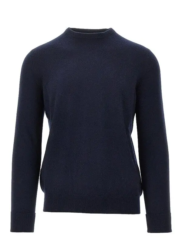 BALLANTYNE Cashmere Crewneck Sweater - Blue