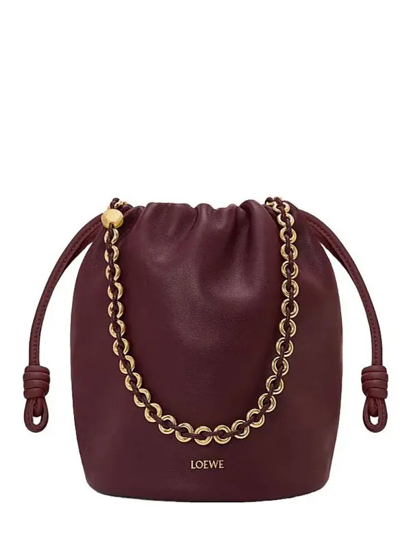 Loewe Flamenco Bucket Bag - Red