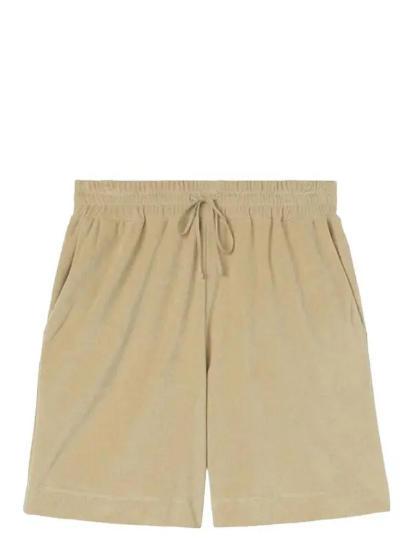 Loro Piana Wide-leg Shorts With Elastic Waist And Drawstring - Nude