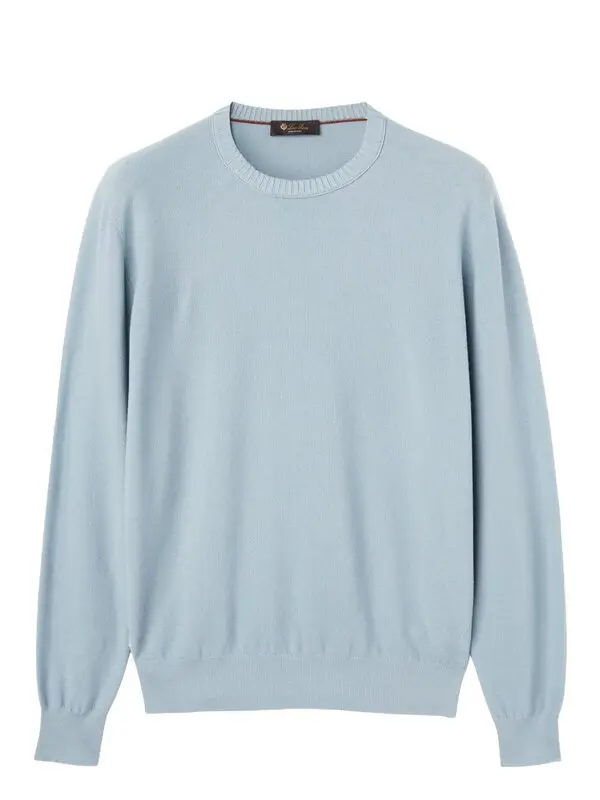Loro Piana Round Neck Sweater - Blue
