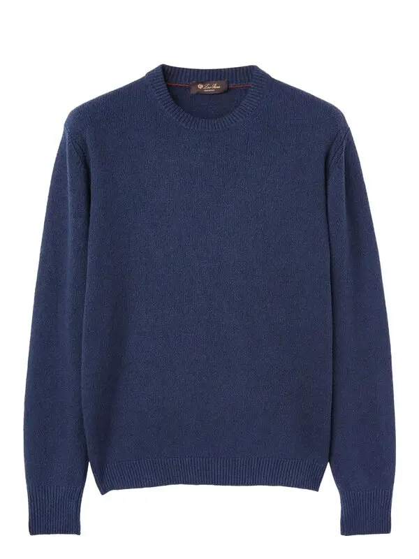 Loro Piana Long-sleeved Sweater - Blue