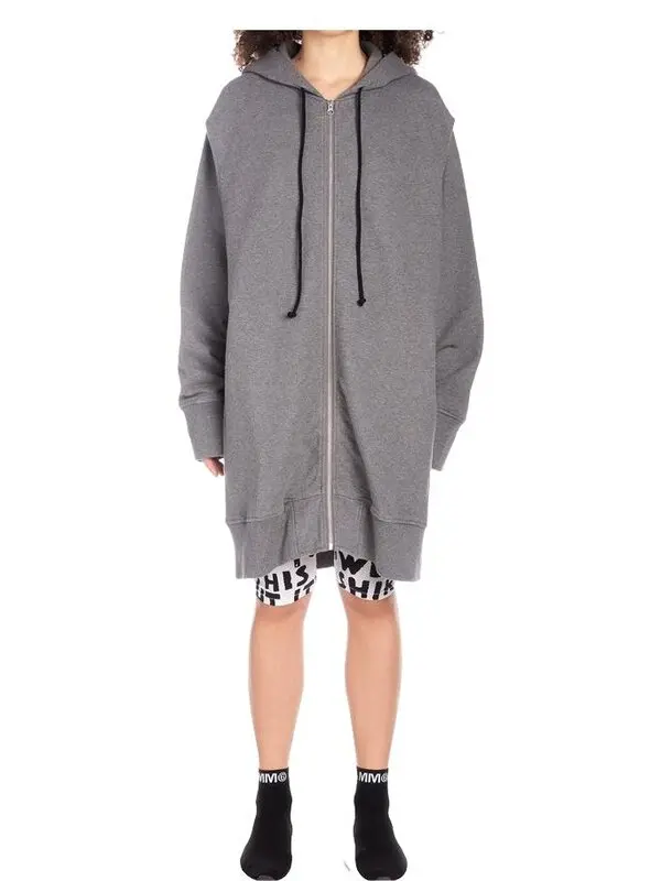 MAISON MARGIELA Oversized Zip Hoodie - No
