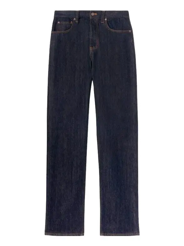 Loro Piana Kamen Straight-leg Trousers - Shadow Blue