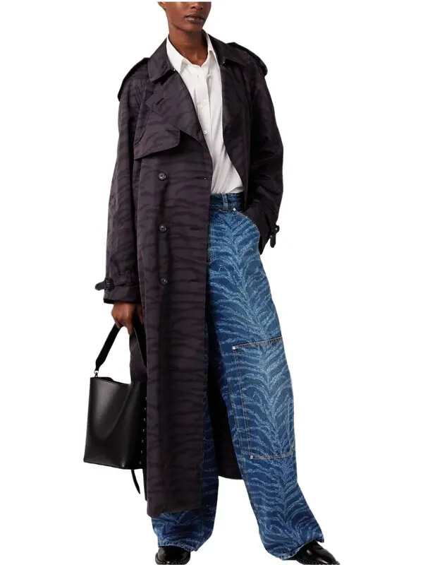 Stella McCartney Belted Trench Coat - Black