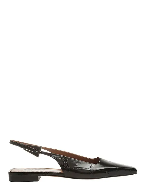 Paris Texas Bettina Ballet Flats - Black