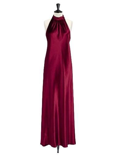 Dior Sleeveless Maxi Dress - Red