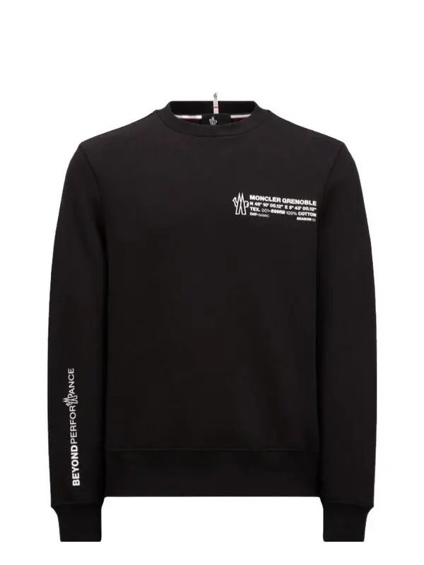 Moncler Logo Sweatshirt - Black