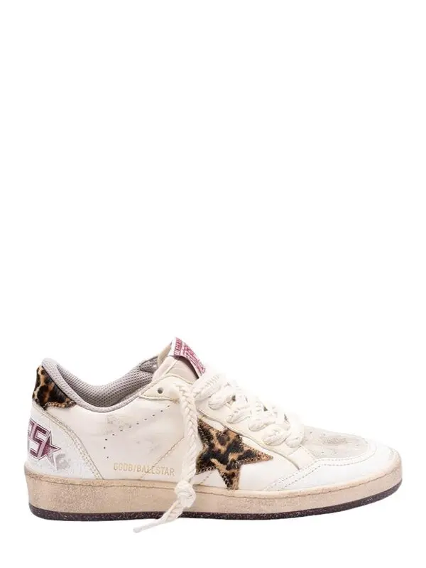 GOLDEN GOOSE Ballstar Low-top Sneakers - Nude