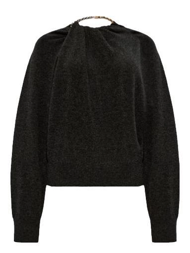 Stella McCartney Chain-link Detailed Jumper - Black