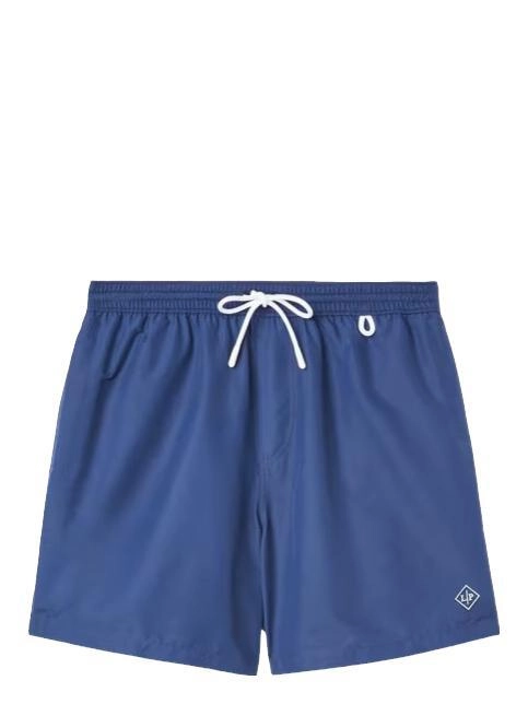 Loro Piana Elastic Waist Beach Shorts - Twilight Blue